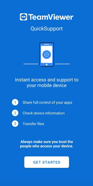 Remote installation with QuickSupport (Android) – Eyezy