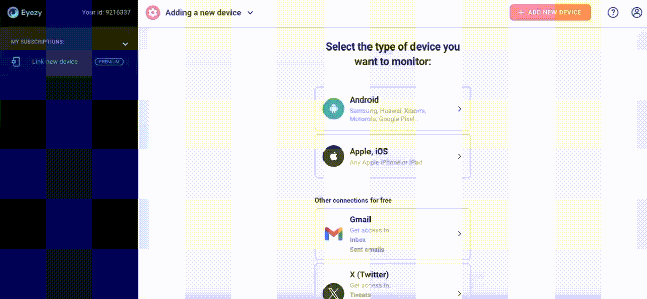 Where is my registration code? (Android) – Eyezy