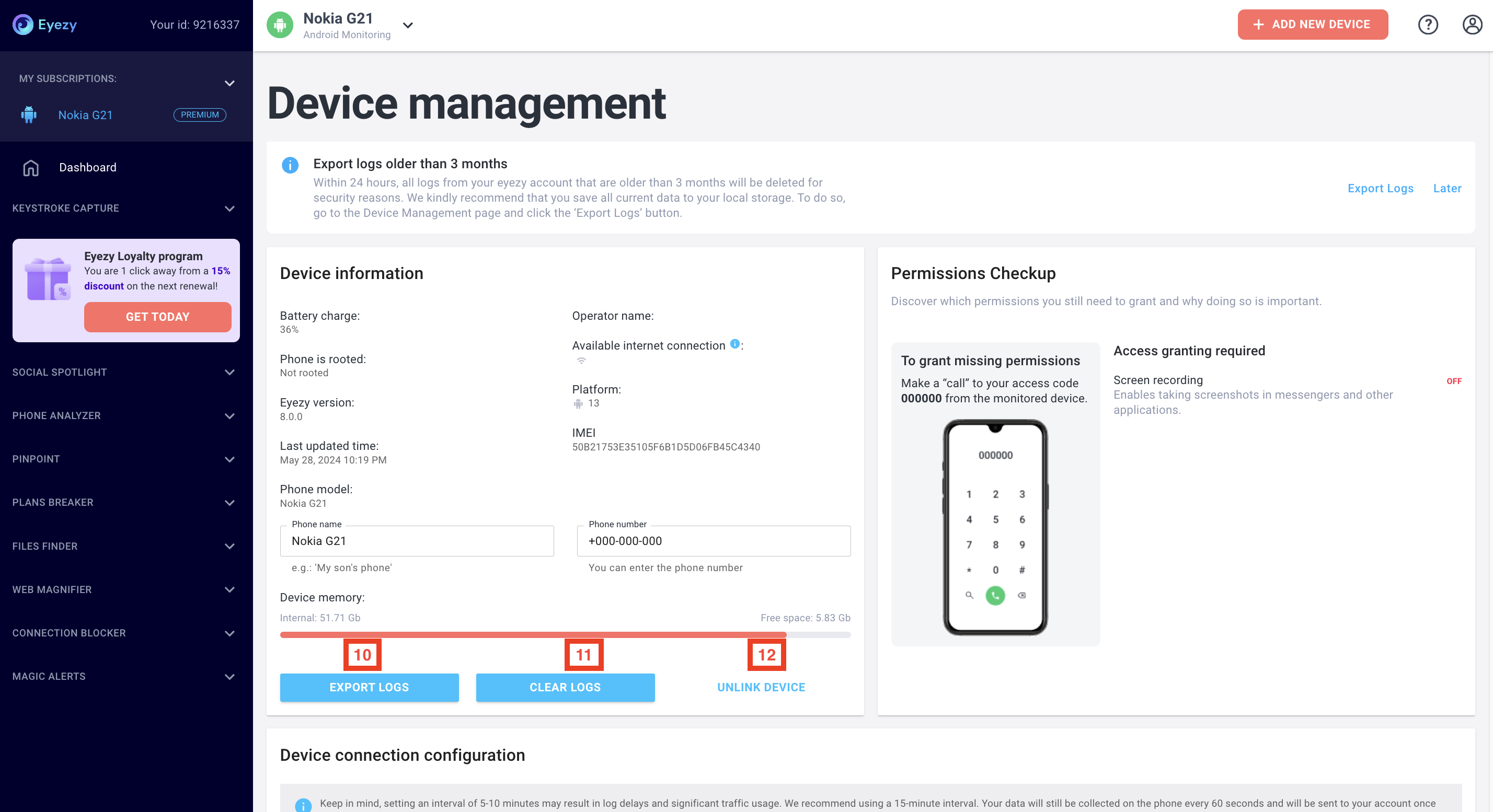 Eyezy Account Guidance – Eyezy