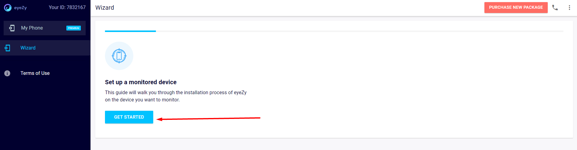 Where is my registration code? (Android) – EyeZy