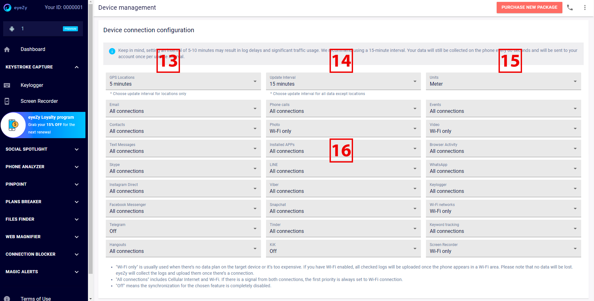 Eyezy Account Guidance – Eyezy
